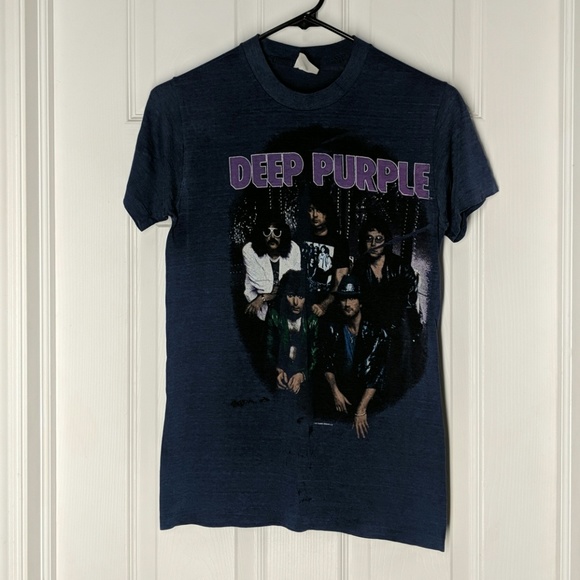 Band Tshirts | Tops | Original 987 Deep Purple Tour Tshirt | Poshmark